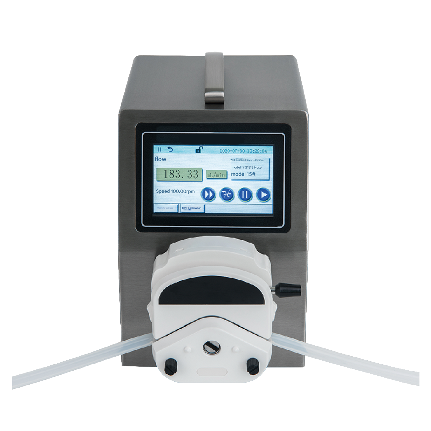 Flow Type Peristaltic Pump, 1 channel, Flow range: 1.7-800ml/min | BT Lab Systems